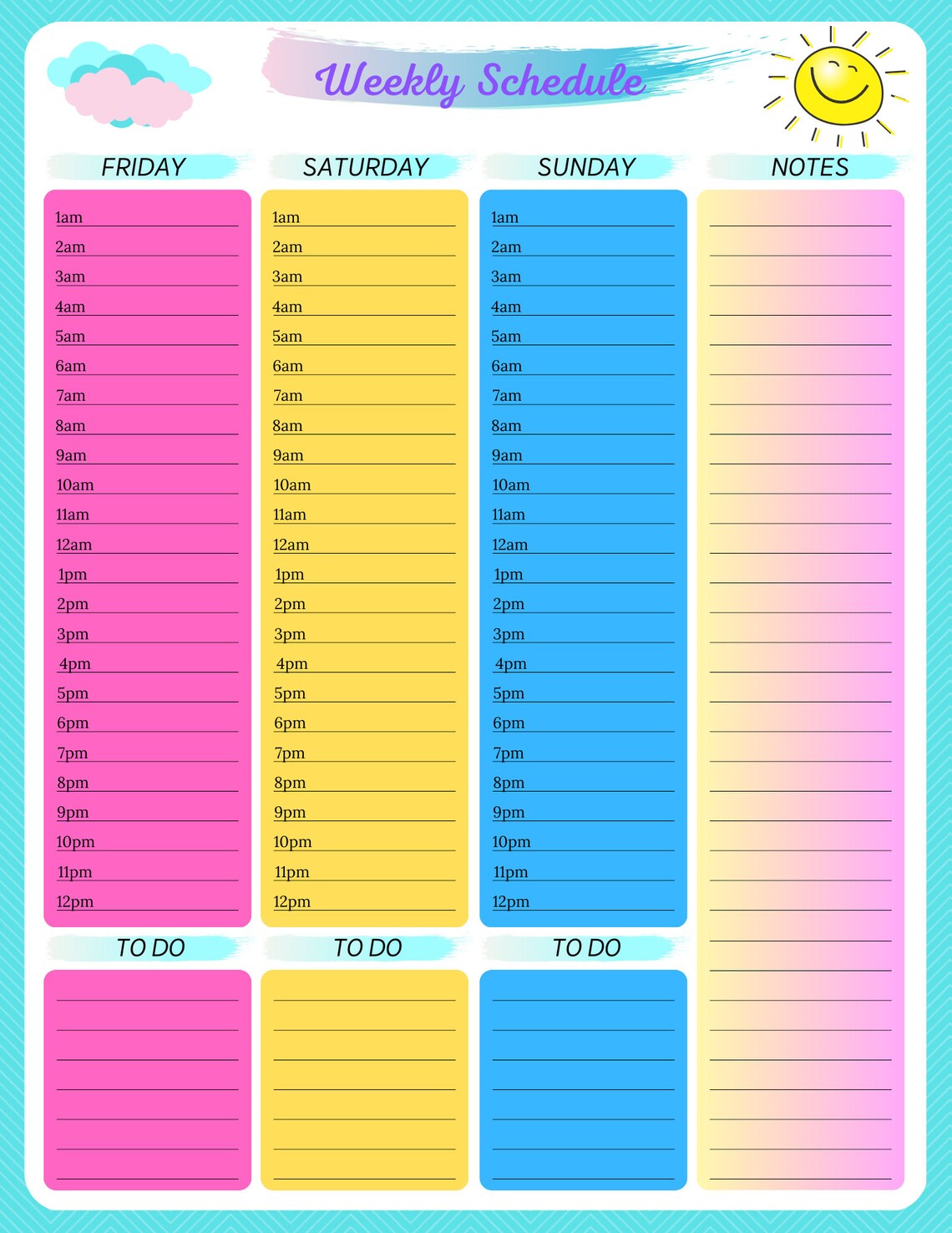 My Schedule, My Success - Plan for Productivity - Efficiently Planning ...