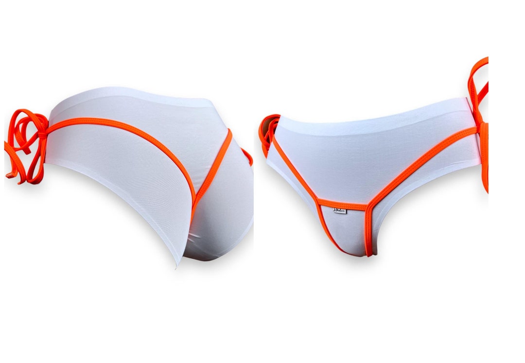 1009-8 * Sexy Y-back Crotchless Thong – Spandex Micro String Bikini ...