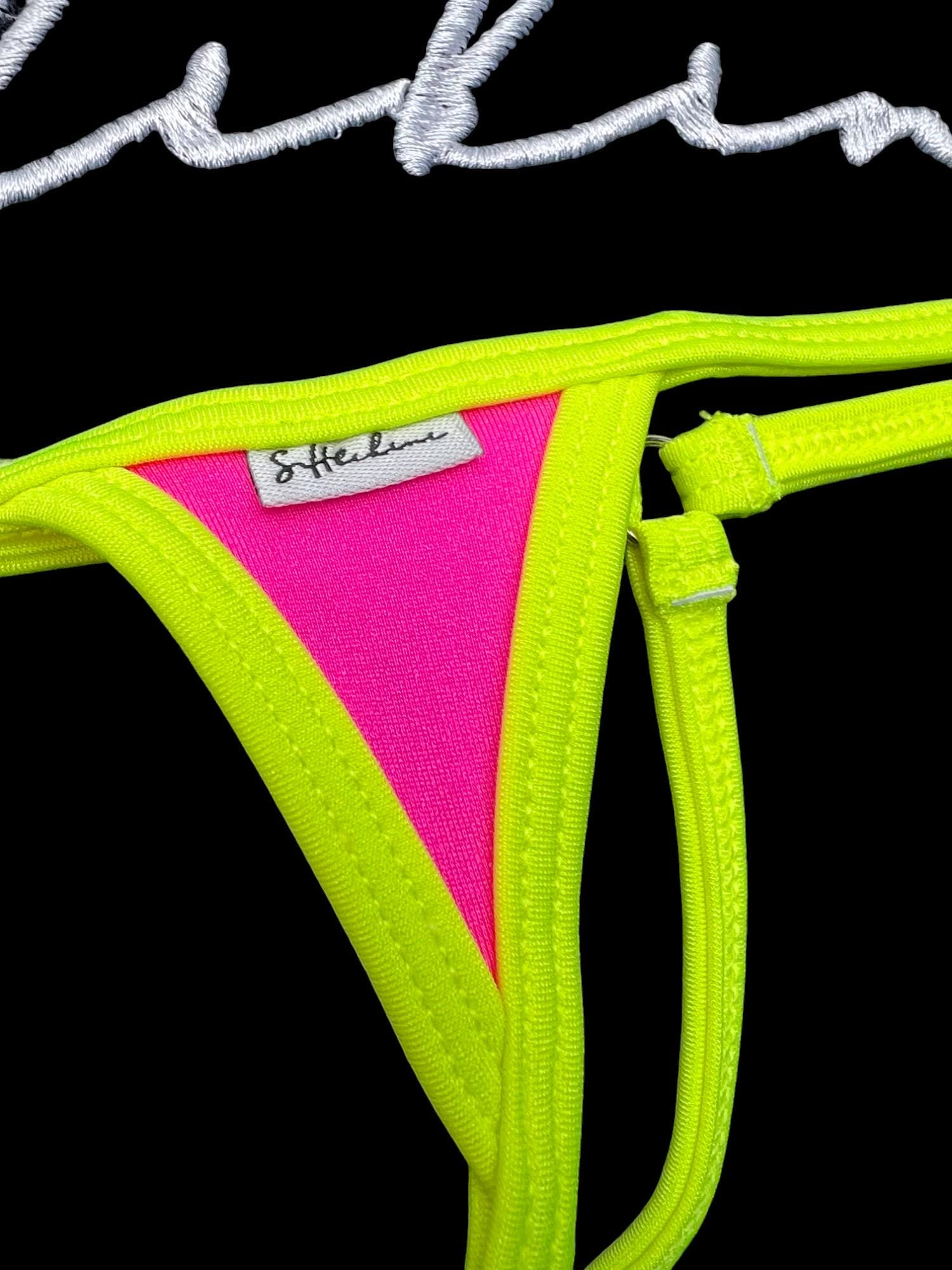 1023-14 * Spandex Micro Thong Bikini Bottom - Shbikini, Extreme String ...