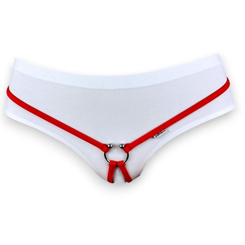 013-1 * Bikini SH, mini, micro, extremo, tanga con entrepierna abierta ...