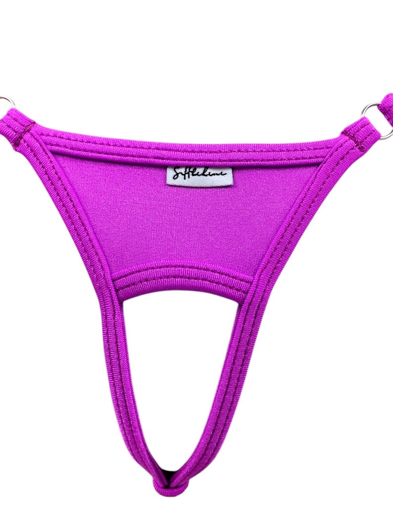 507-5 * Men's Minimalist G-string Thong With Front Hole, Shbikini - Etsy