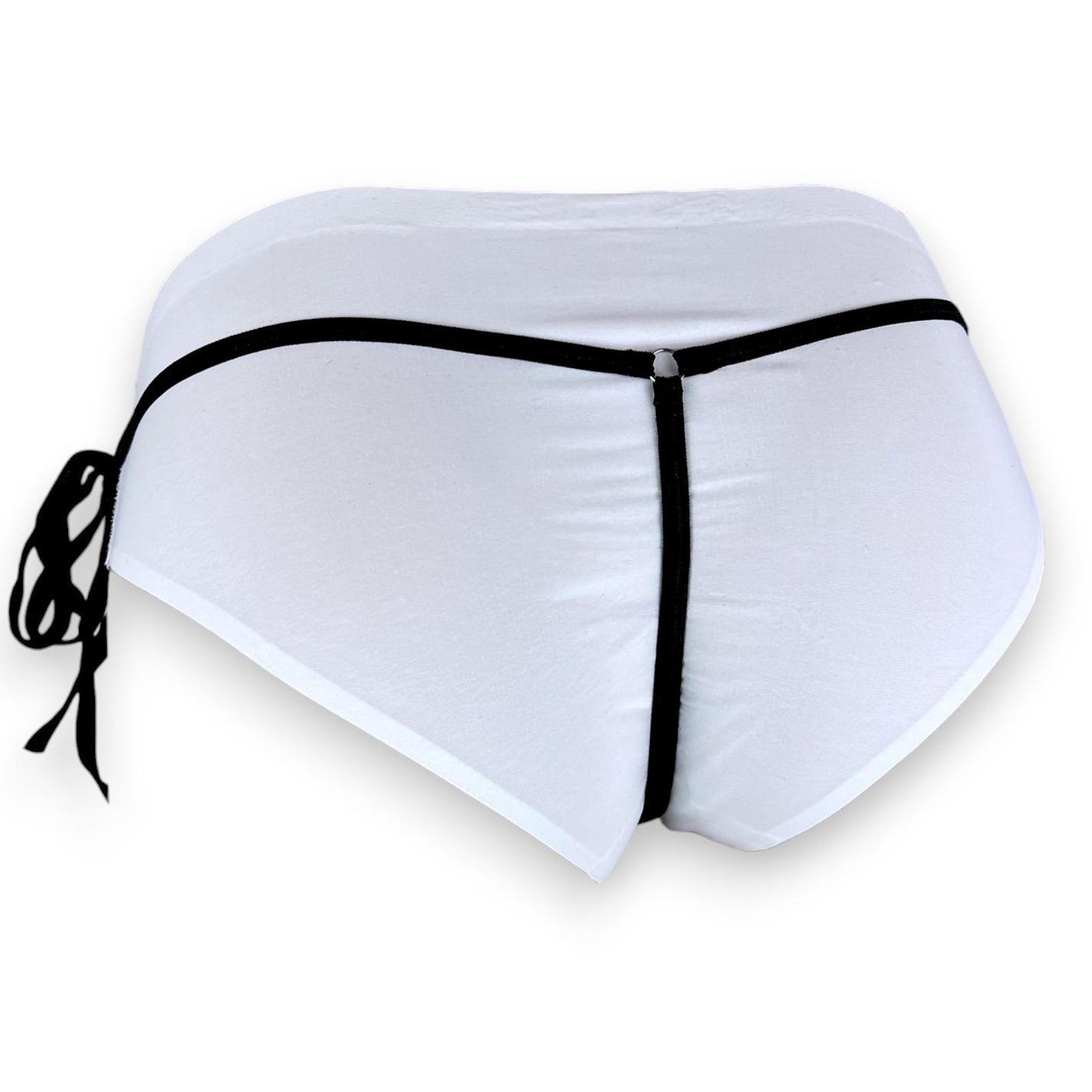 1006-10S * Handgefertigte Micro Thong Bikini Bottoms - Mini String Bademode von SHbikini - Etsy.de