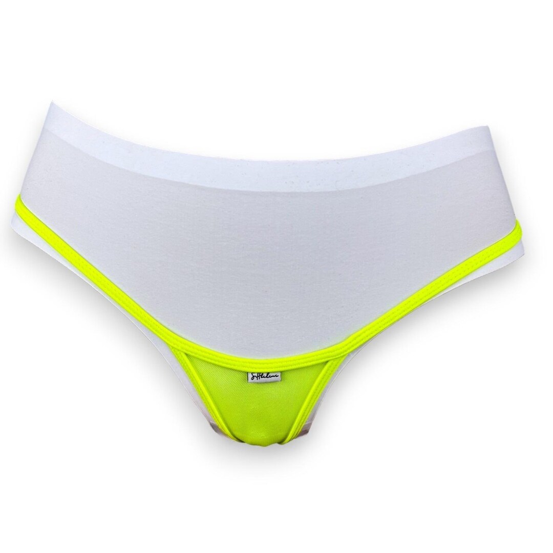 110-13S * Spandex Micro Thong Bikini Bottom - Shbikini, Extreme String ...