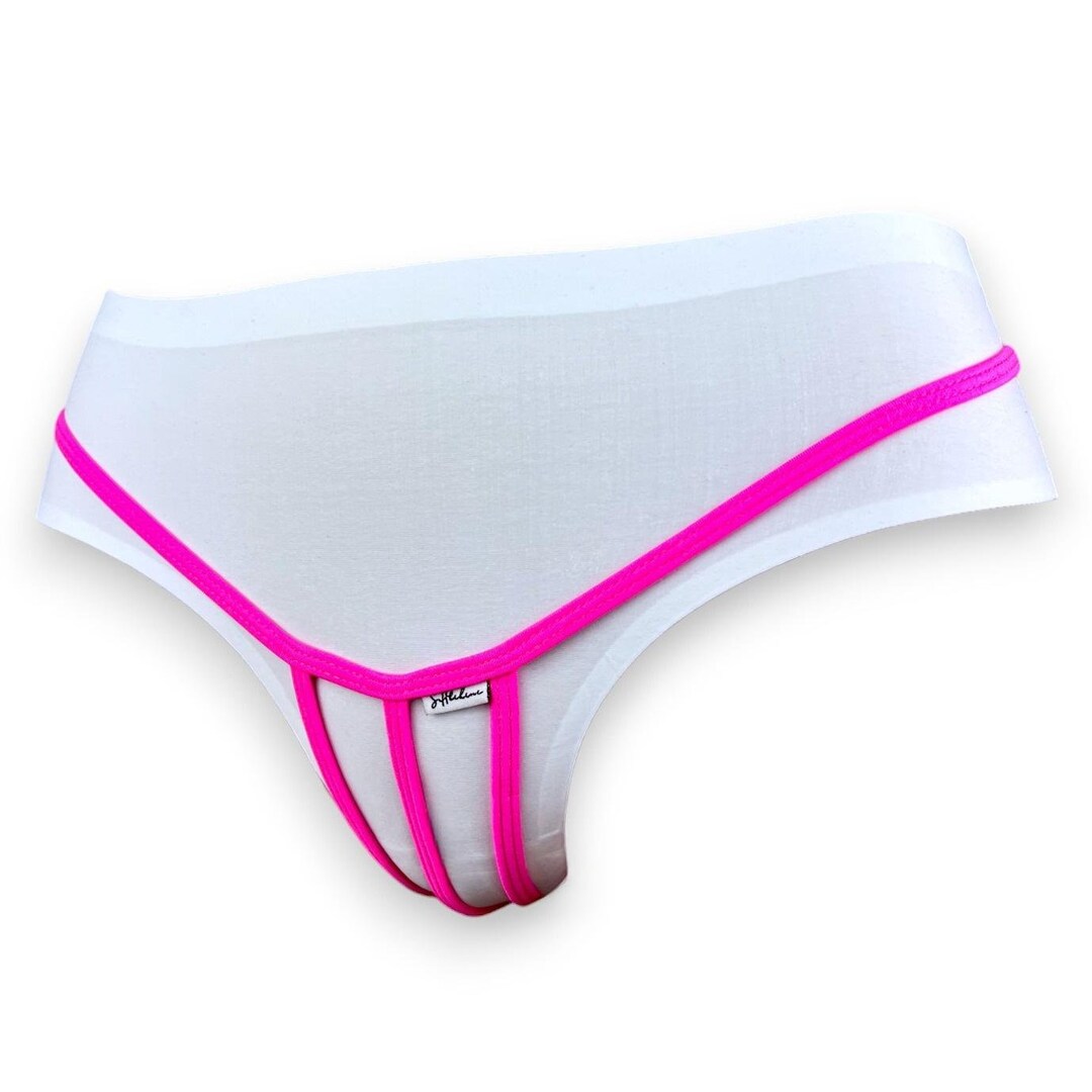 1016-1 * Bold Strappy Spandex Thong Panties – Sexy Cutout Design ...