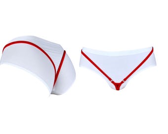 1053-13 Spandex Micro Thong Bikini Bottom Shbikini, Extreme Y-string ...