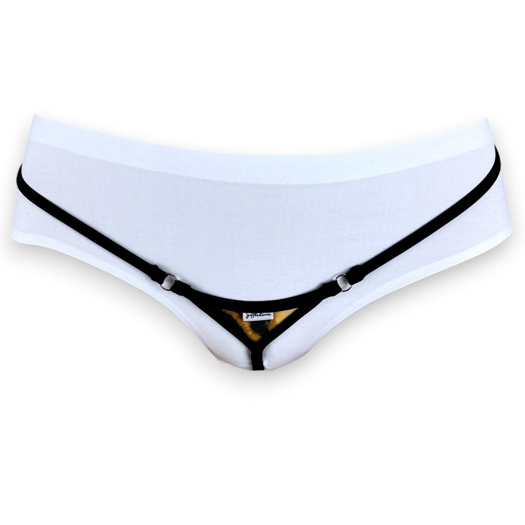 1013-5 Minimalist String Thong for Women Sexy Lycra Bikini Panties ...