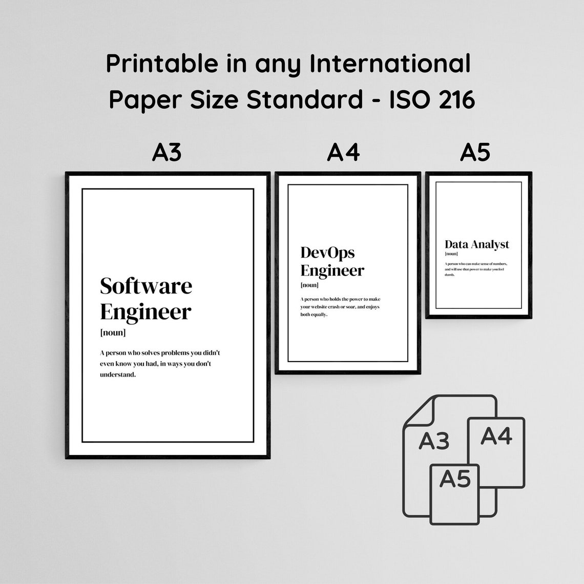 Funny IT Support Printable Poster, Tech Support Sign, Technical Support ...