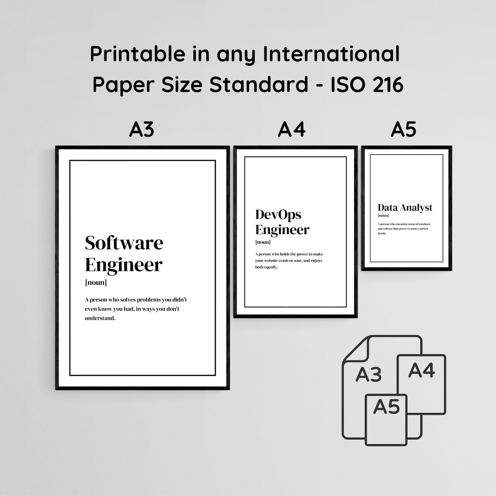 Funny IT Support Printable Poster, Tech Support Sign, Technical Support ...