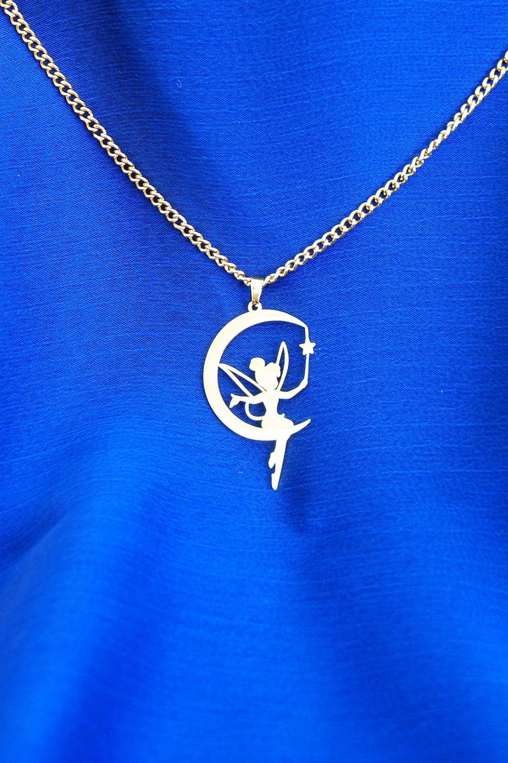 Tinkerbell Pendant Necklace - Etsy