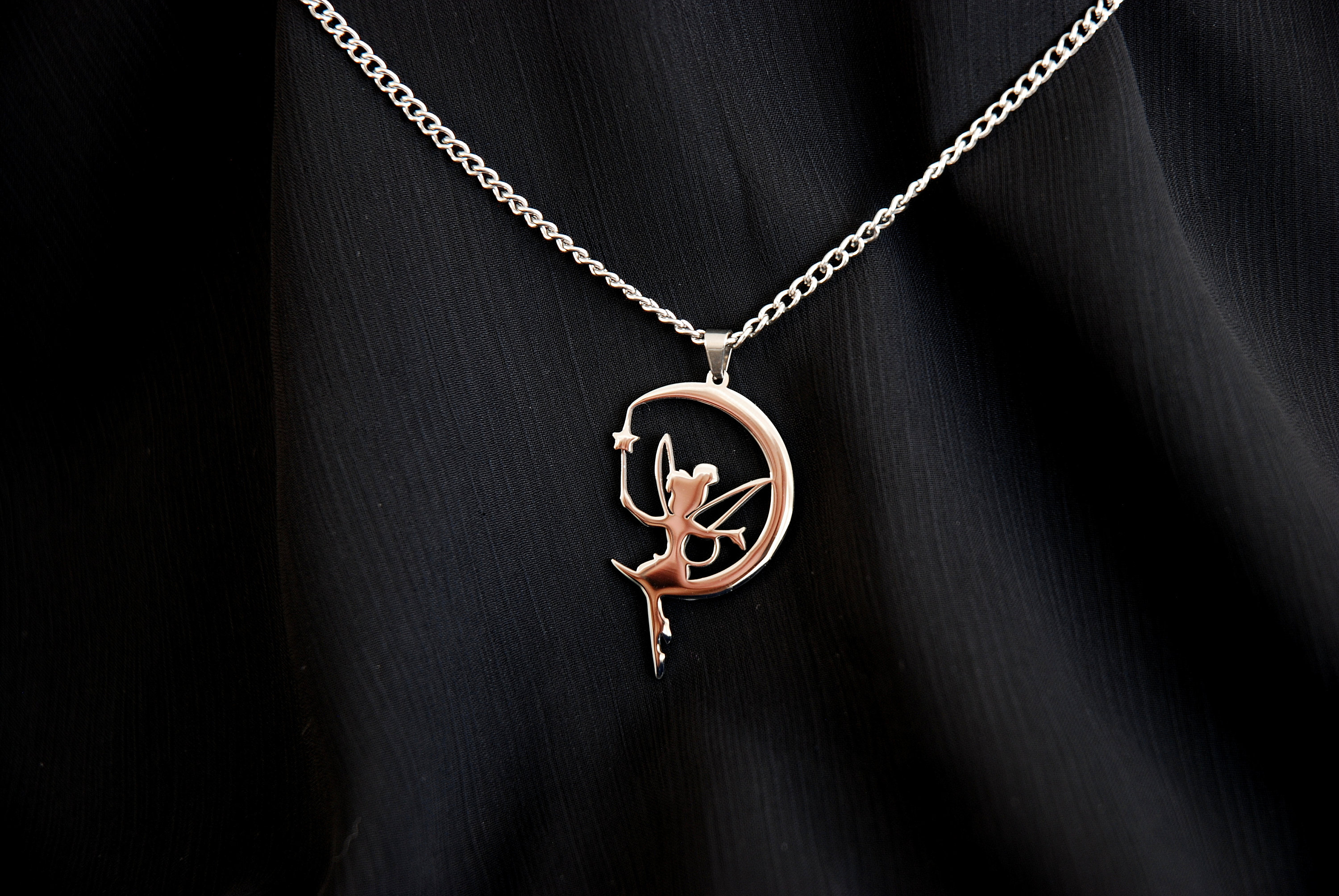 Tinkerbell Pendant Necklace - Etsy