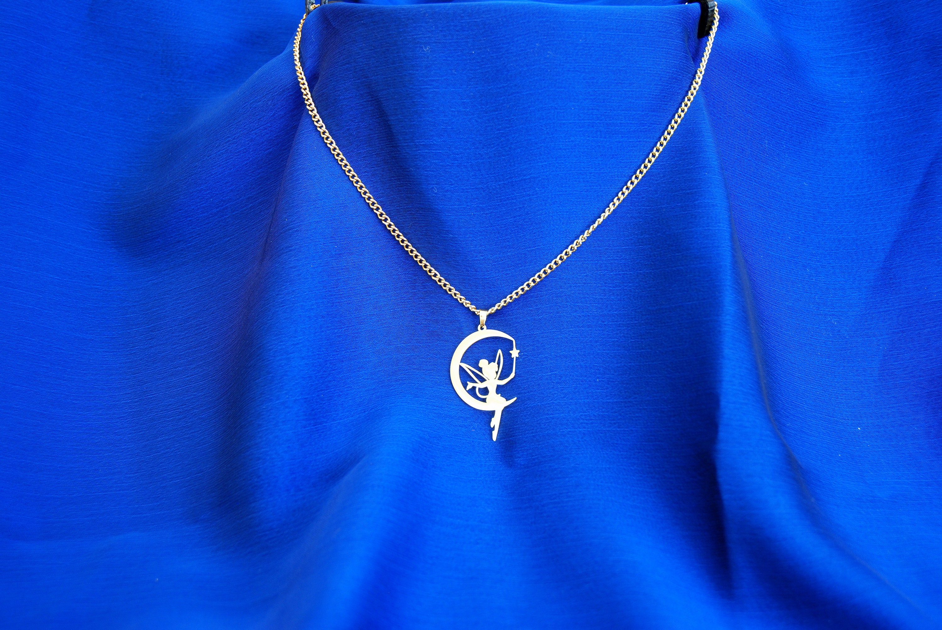 Tinkerbell Pendant Necklace - Etsy