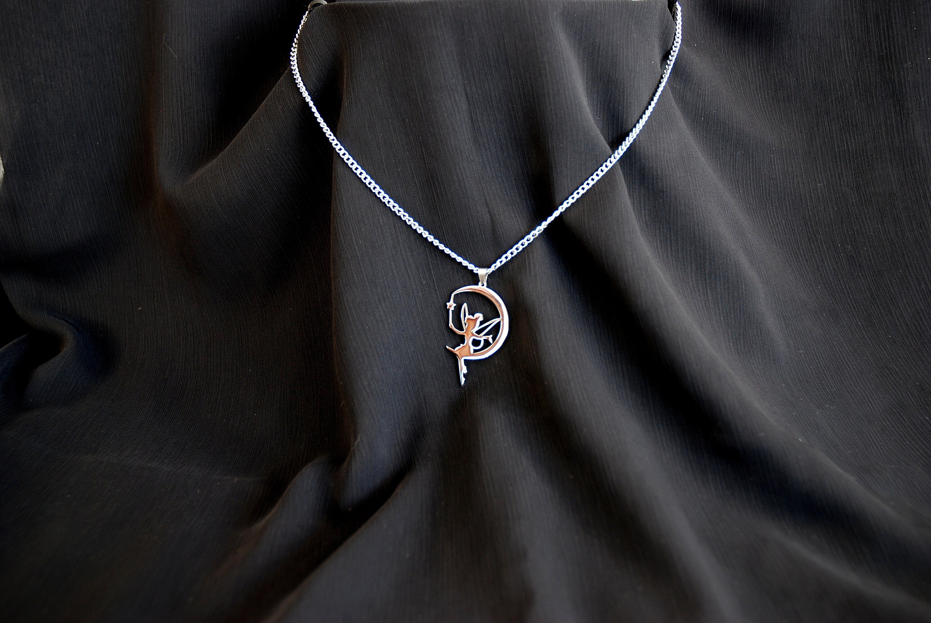 Tinkerbell Pendant Necklace - Etsy
