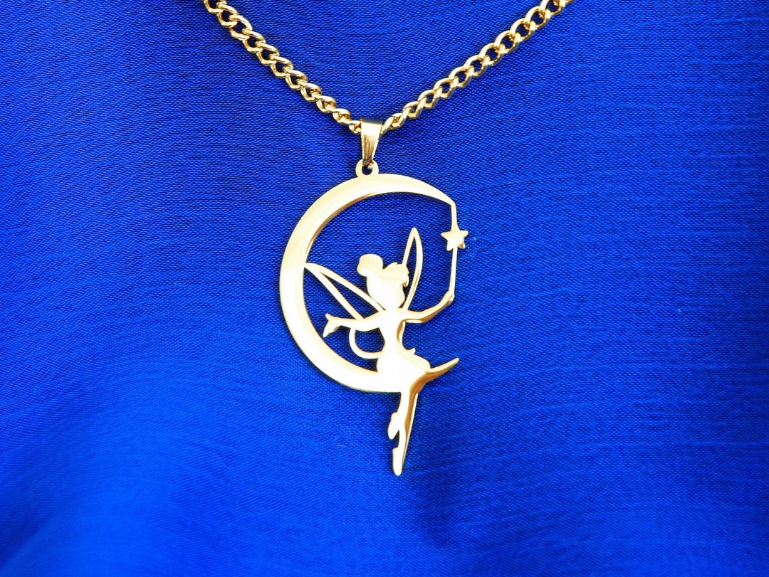 Tinkerbell Pendant Necklace - Etsy