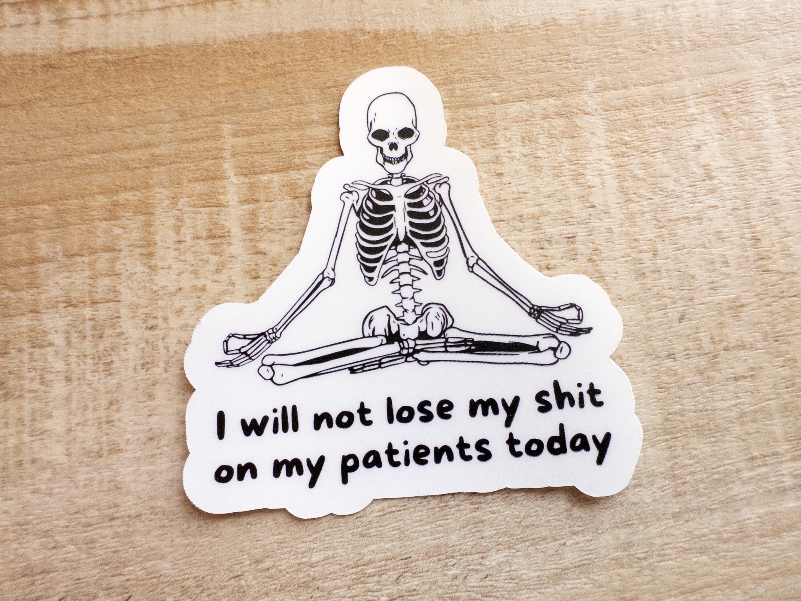 Funny Healthcare Sticker for Nurse Doctor CNA ER Tech Paramedic EMT ...