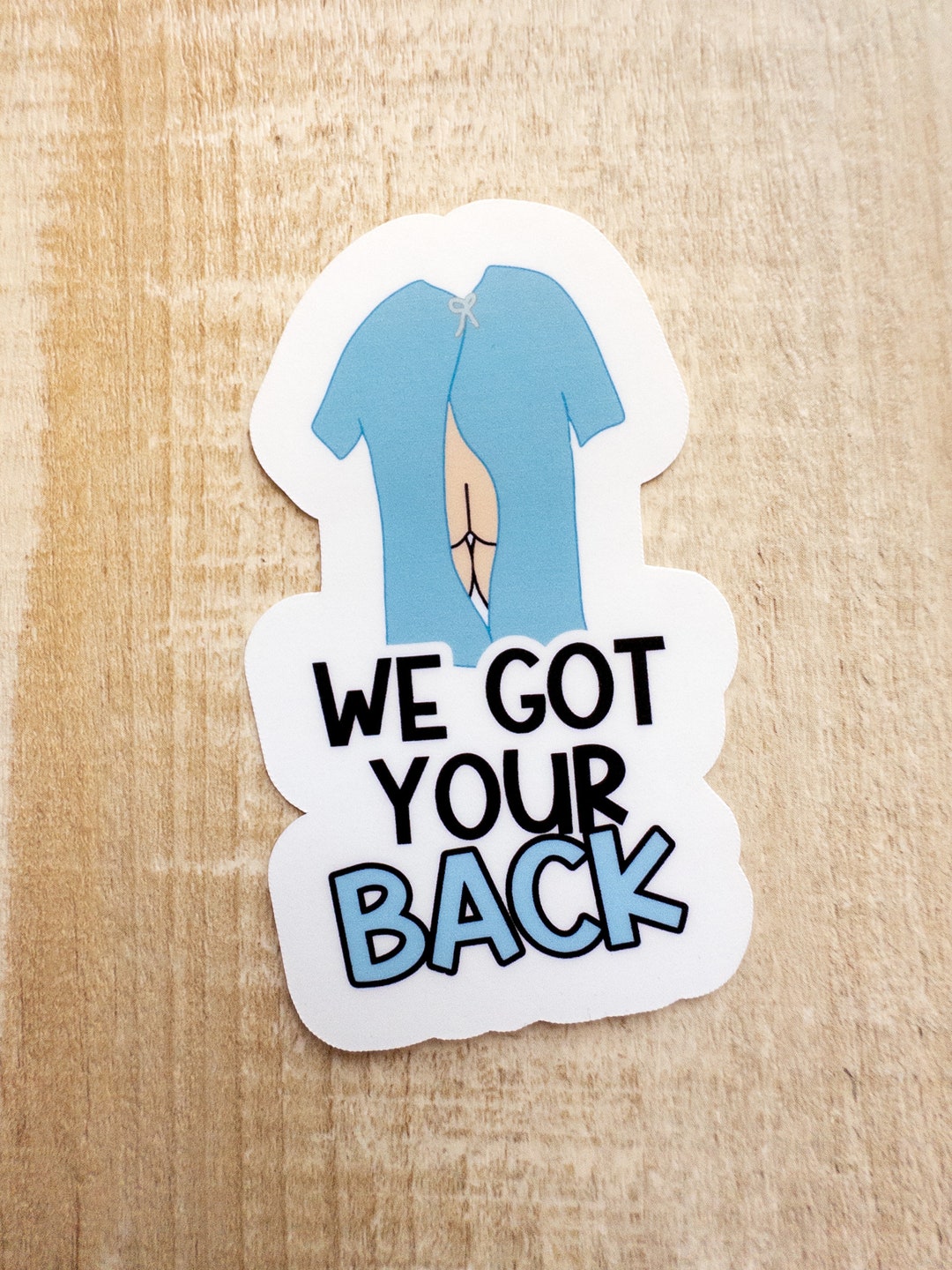 Funny ER Nurse Doctor Sticker, Gift for Healthcare Hospital Nursing ...