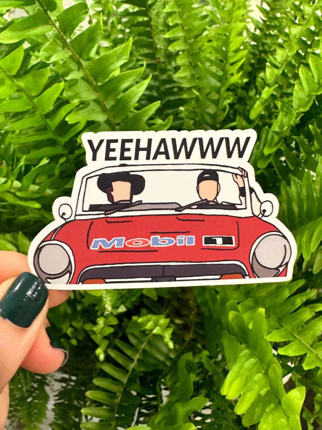 Fernando Alonso & Jenson Button F1 'yeehawww' Meme Sticker - Etsy