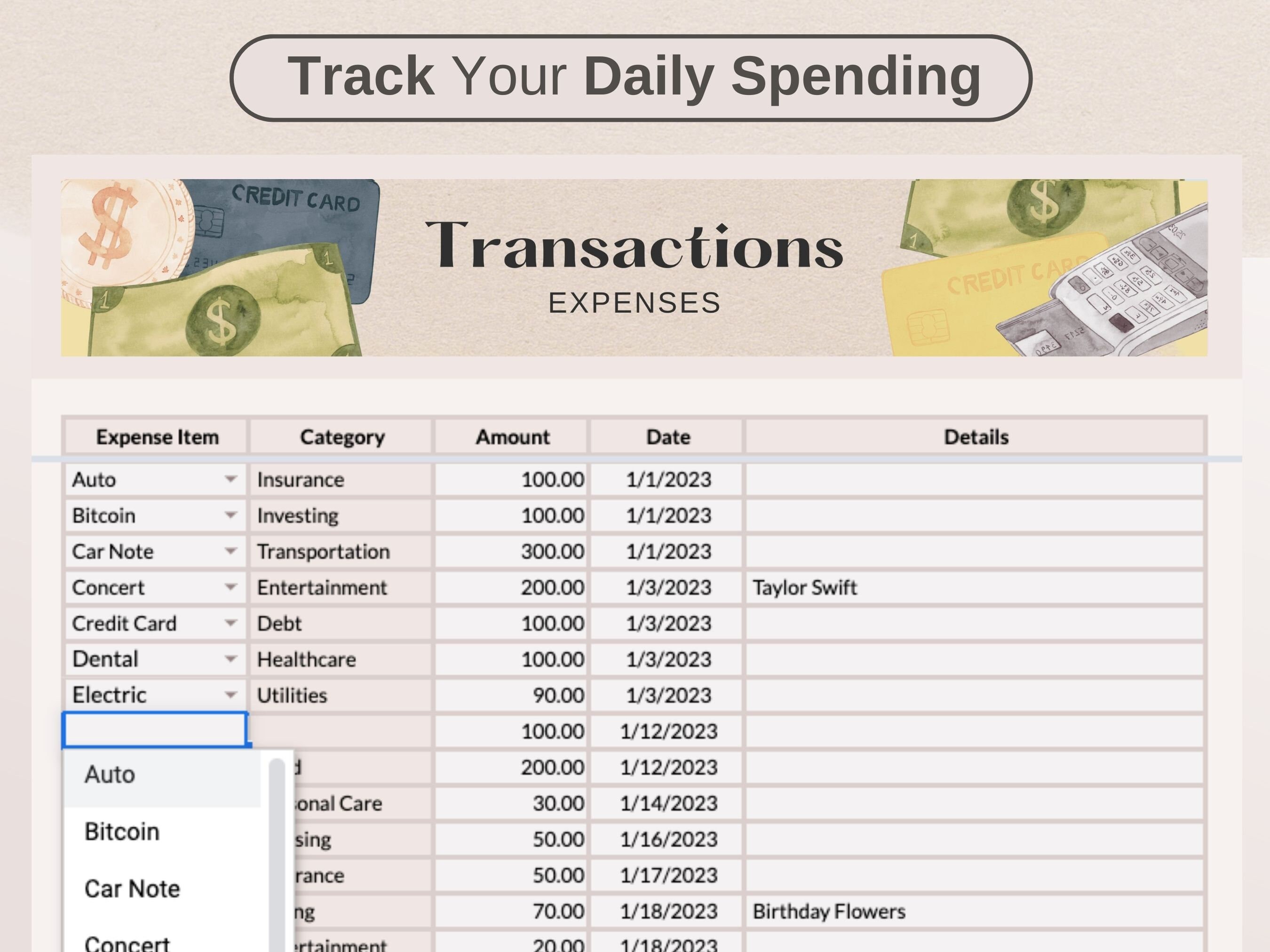 Deluxe Monthly Budget Spreadsheet, Google Sheets Budget Template ...