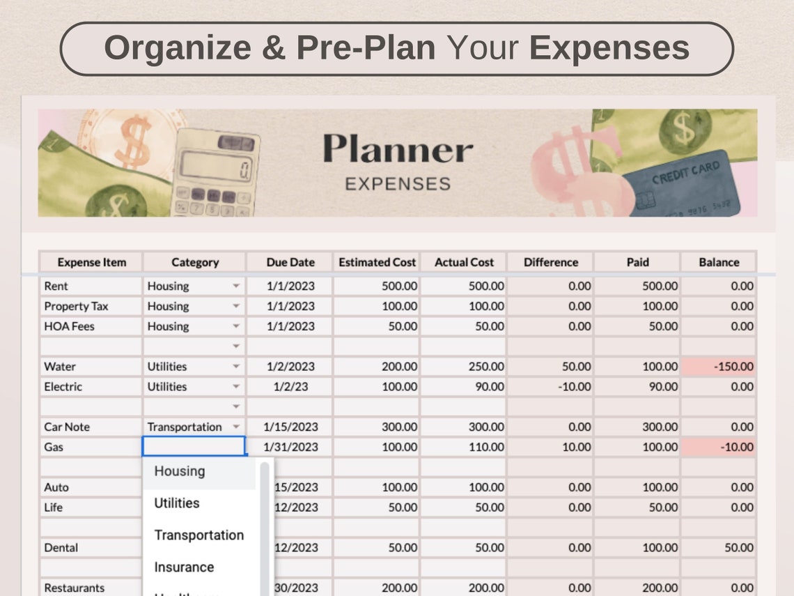 Paycheck Monthly Budget Spreadsheet, Google Sheets Budget Template ...