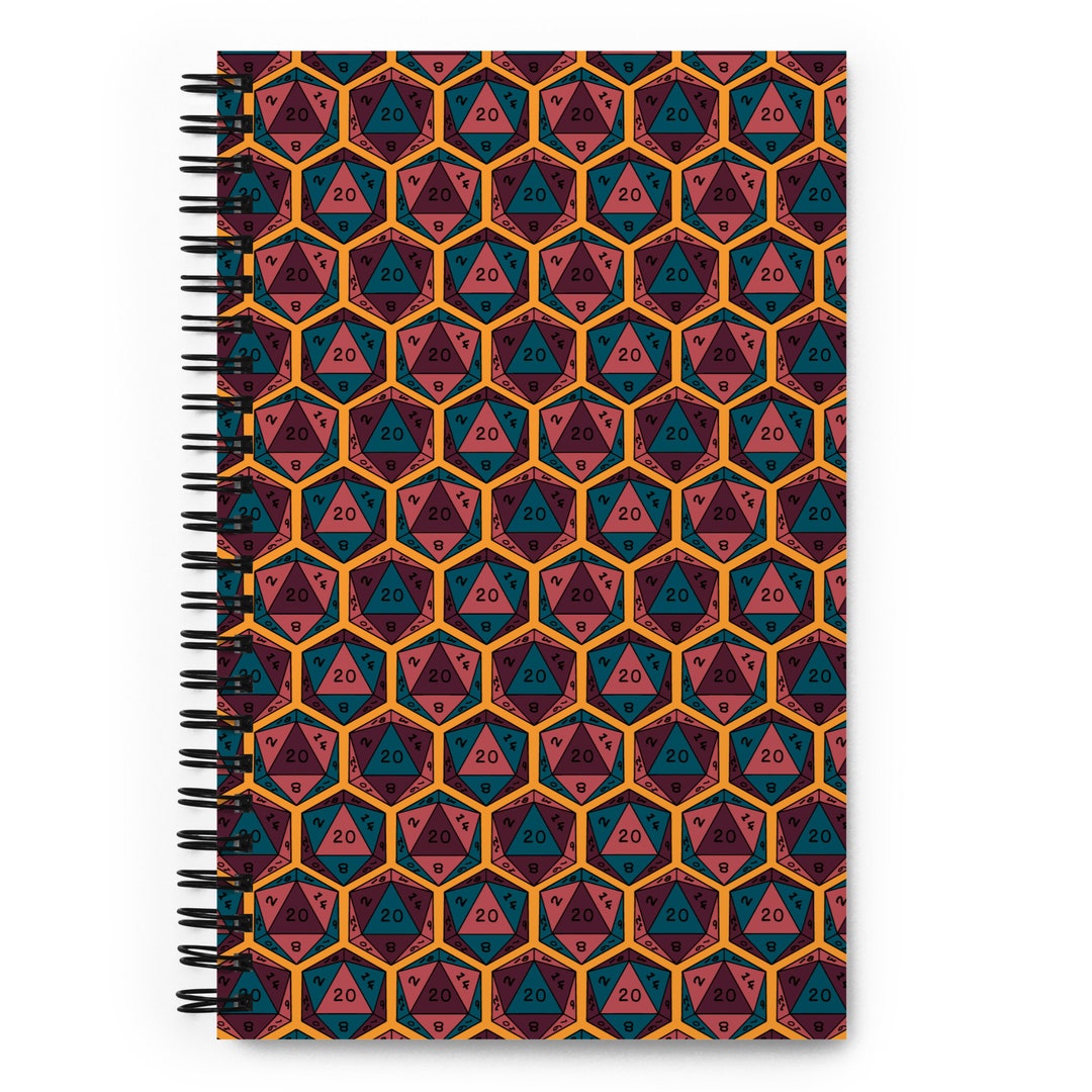 Dice Notebook | Dungeon Master Notebook | D20 Notebook | Dungeons and ...