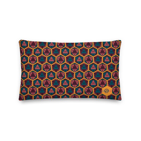 D20 Pillow - Etsy