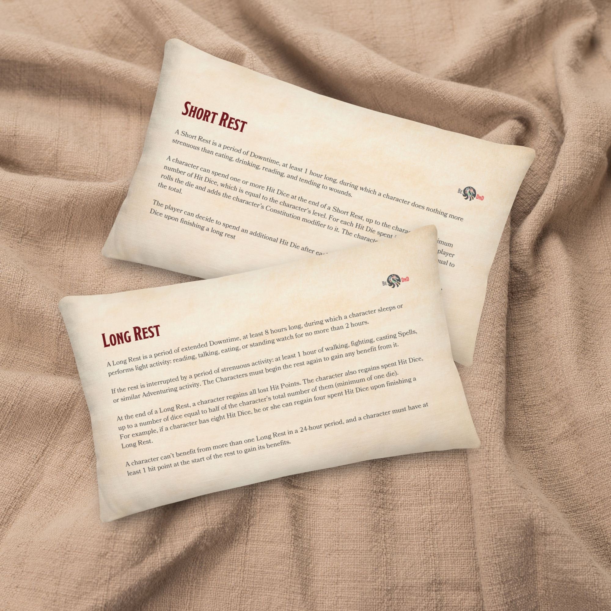 Dnd Pillow | Rest Action| D20 | Dungeons and Dragons | Dnd Gift - 20" X ...