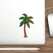 Coconut Palm Tree Sticker - Etsy