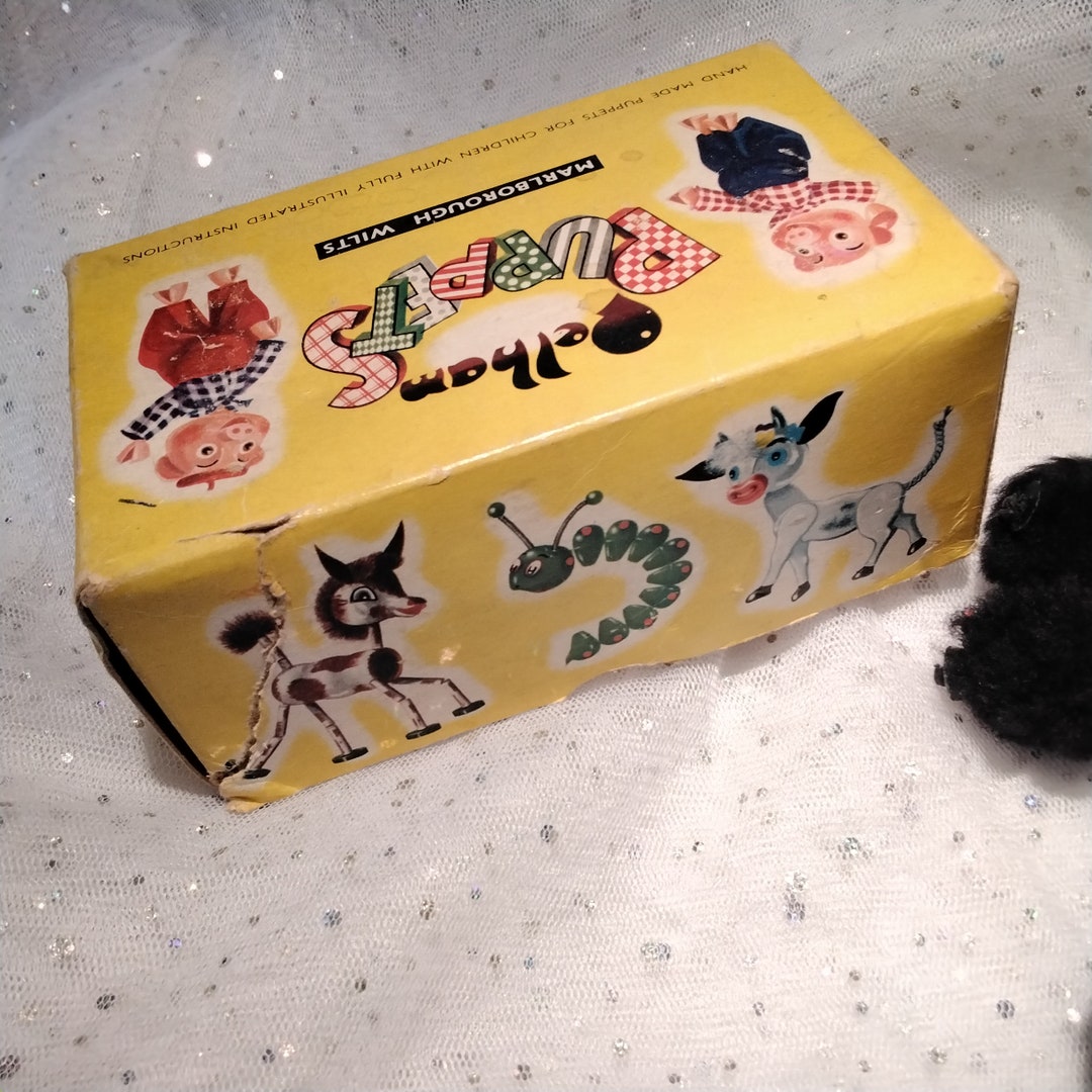 Pelham Puppets,poodle Dog,handmade Vintage Boxed Puppet,made in England ...