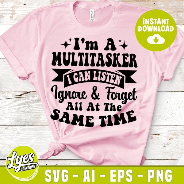 I M a Multitasker Svg - Etsy