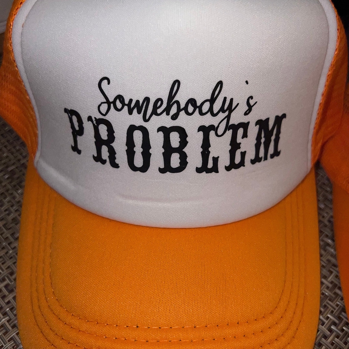 Morgan Wallen Somebody Problem Trucker Hat - Etsy
