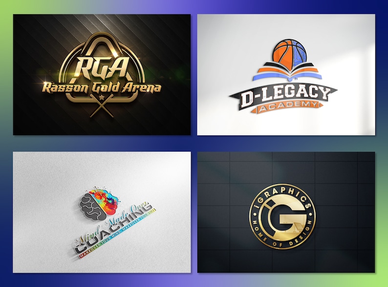 I Will Design Custom 3D Logo Design for Your Business - Etsy