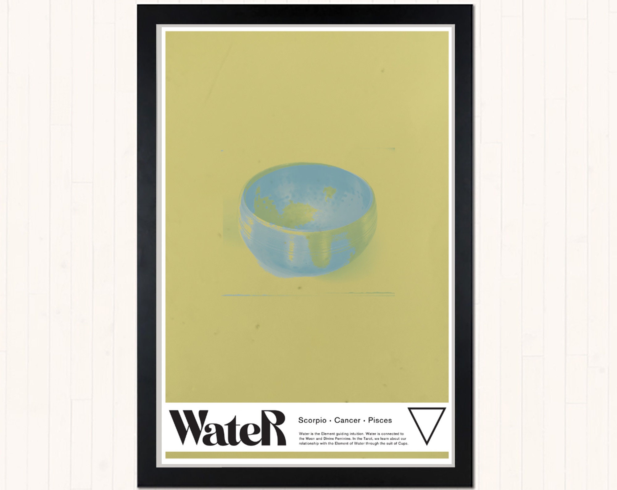 Four Elements Digital Poster Set - Etsy