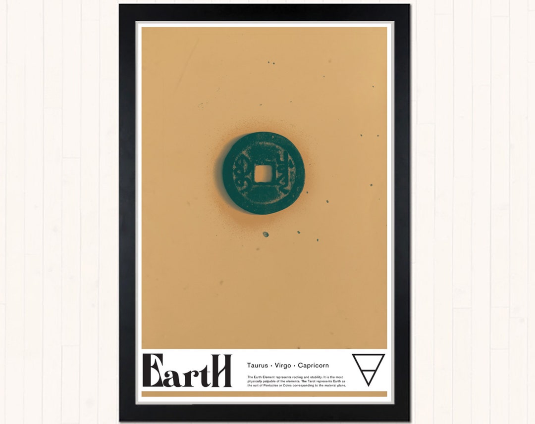 Earth Element Digital Download Poster - Etsy