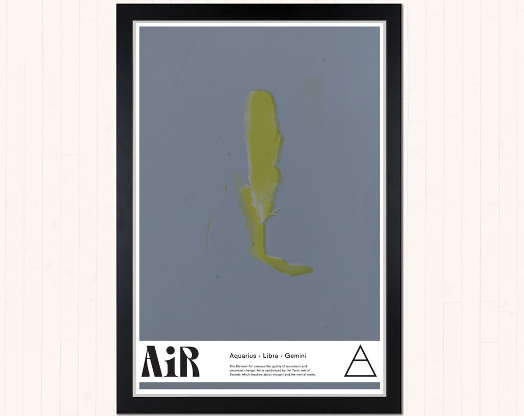 Air Element Digital Download Poster - Etsy