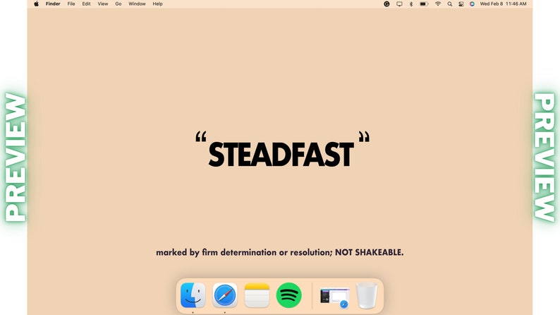 Christian Desktop Wallpaper Steadfast Neutral - Etsy
