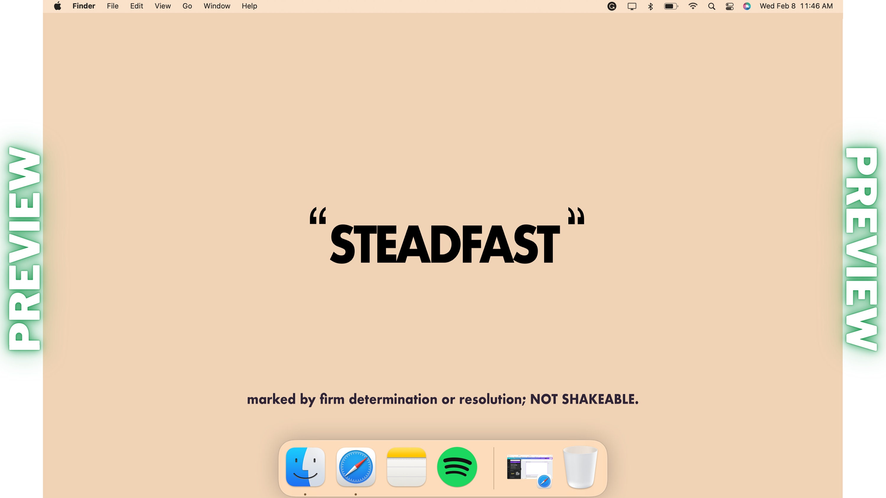 Christian Desktop Wallpaper Steadfast Neutral - Etsy