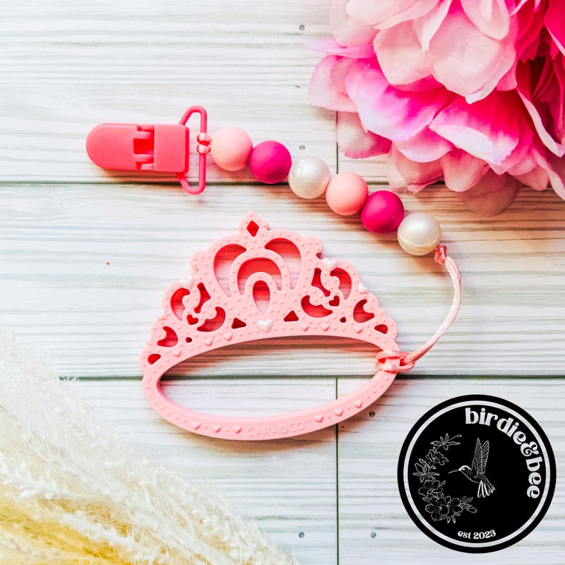 Pink Pacifier - Etsy