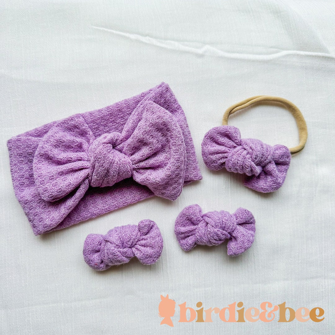 Waffle Cotton Baby Headband Texture Baby Headwrap - Etsy