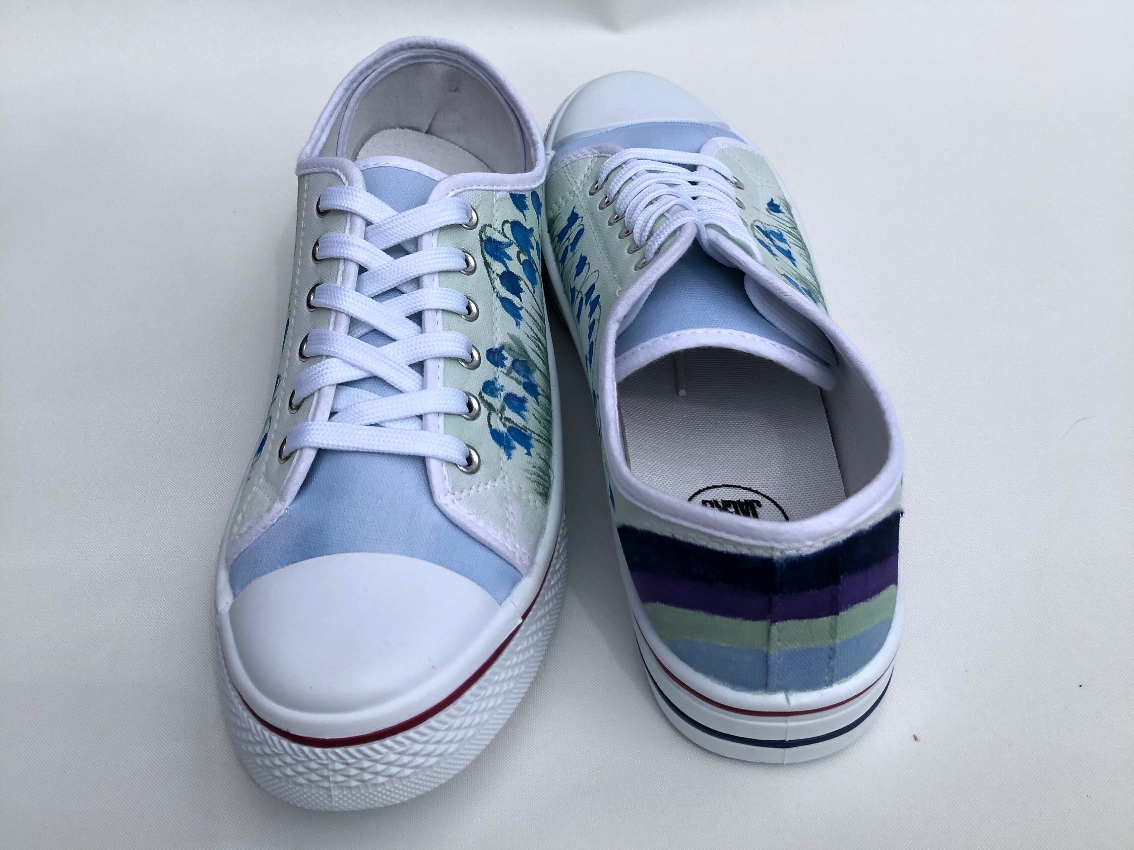 Hand Painted Boho Wedding / Festive Converse - Etsy