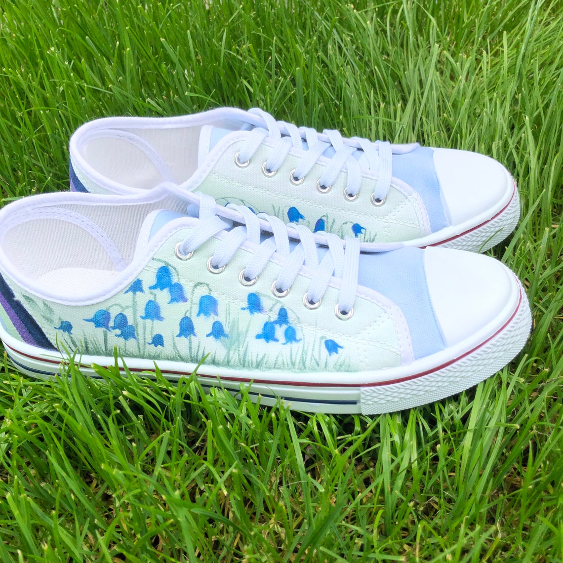 Hand Painted Boho Wedding / Festive Converse - Etsy