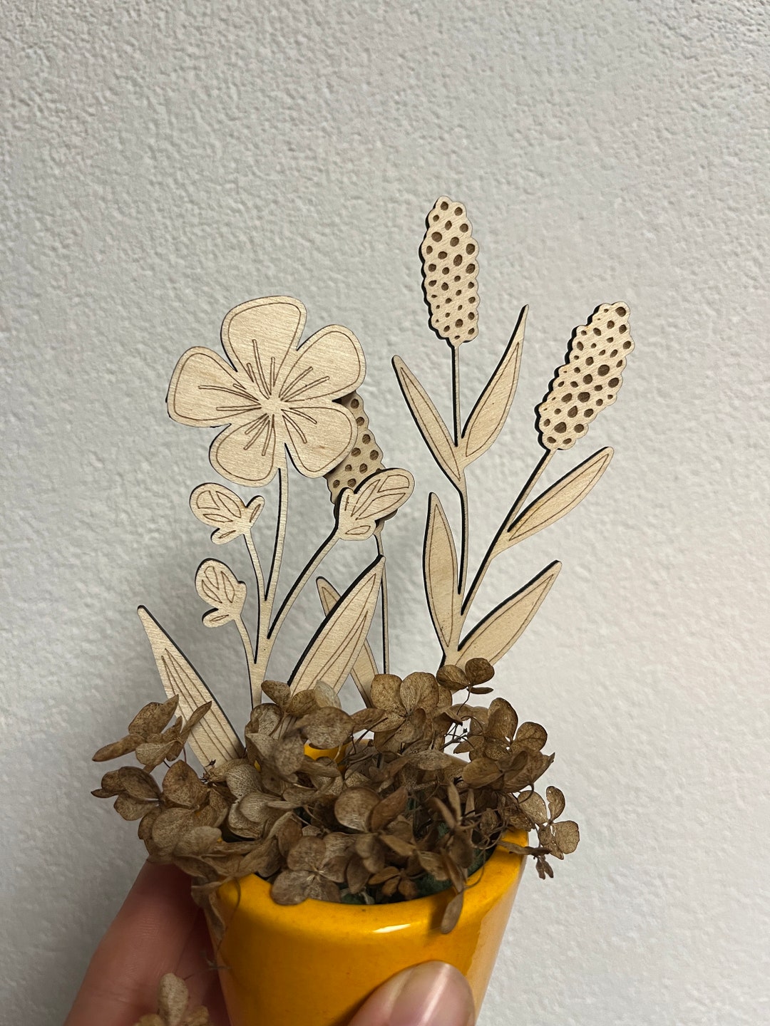 Cake Topper / Flower Topper Meadow Flowers - Etsy