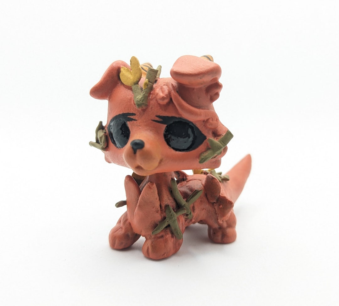 LPS Custom Rooibos Tea Dragon| Handmade, LPS, Littlest Pet Shop, OOAK ...