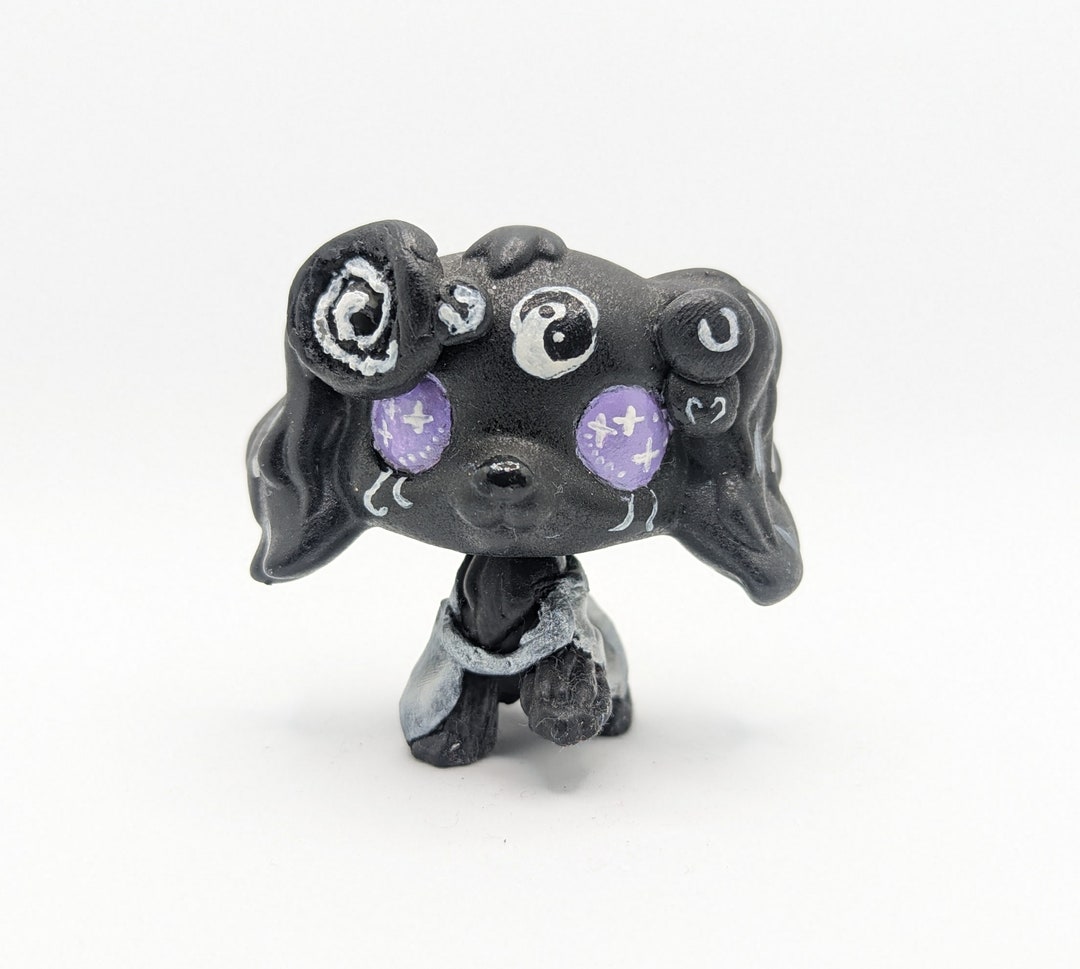 LPS Custom Yin & Yang Inspired Cocker Spaniel| Figurine, Lps Custom ...