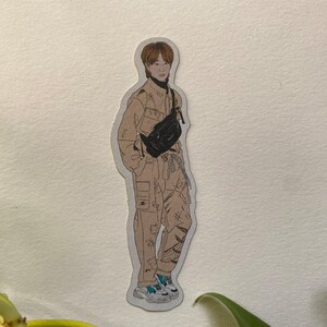 Seventeen The8 Minghao Sticker / Kpop Airport Fashion Kraft Journal ...