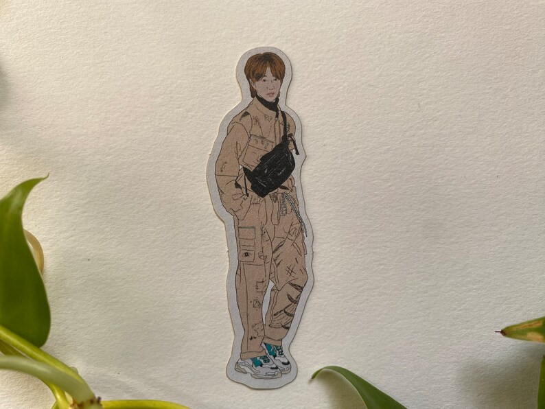 Seventeen The8 Minghao Sticker / Kpop Airport Fashion Kraft Journal ...