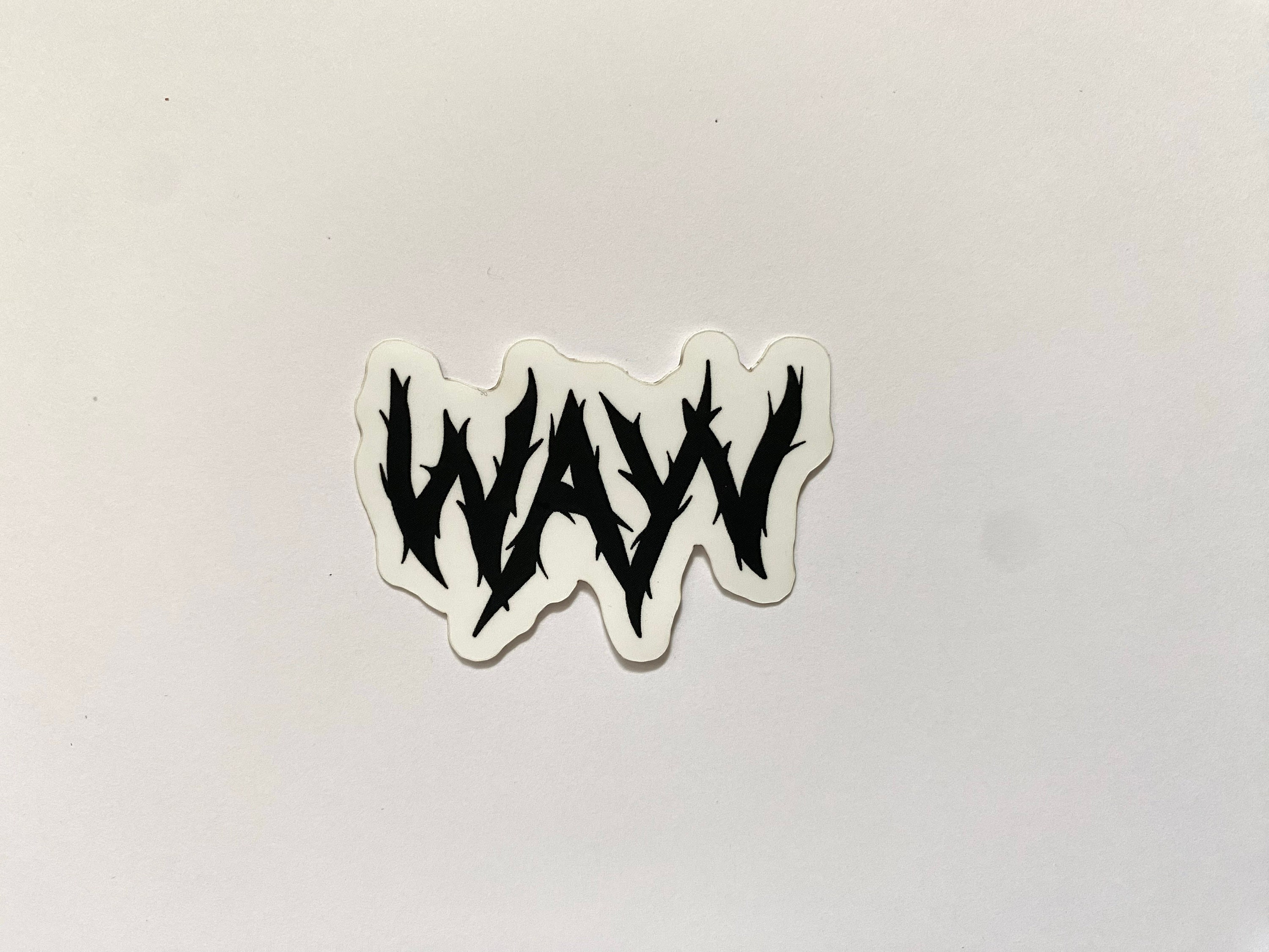 Kpop Boy Group Metal Logo Sticker / Seventeen, Treasure, BTS, Wayv ...