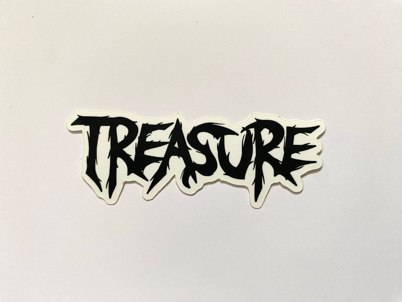 Kpop Boy Group Metal Logo Sticker / Seventeen, Treasure, BTS, Wayv ...