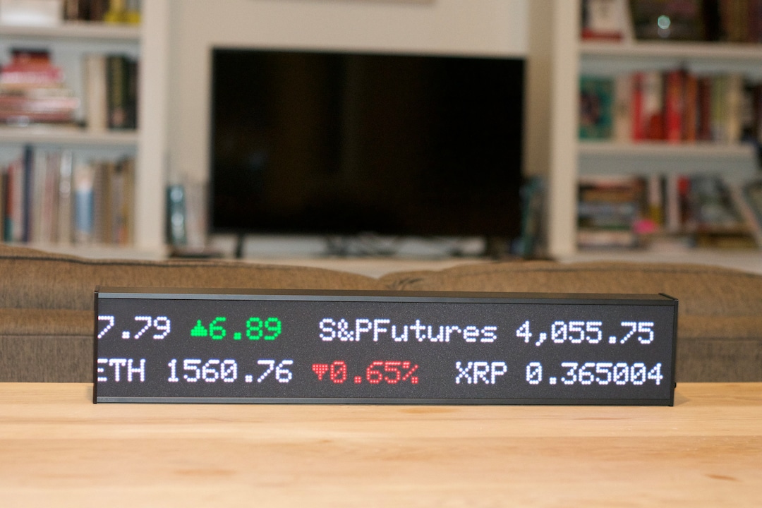 Quotron Stock Ticker, Crypto, Forex, Sports, Weather & More - Etsy