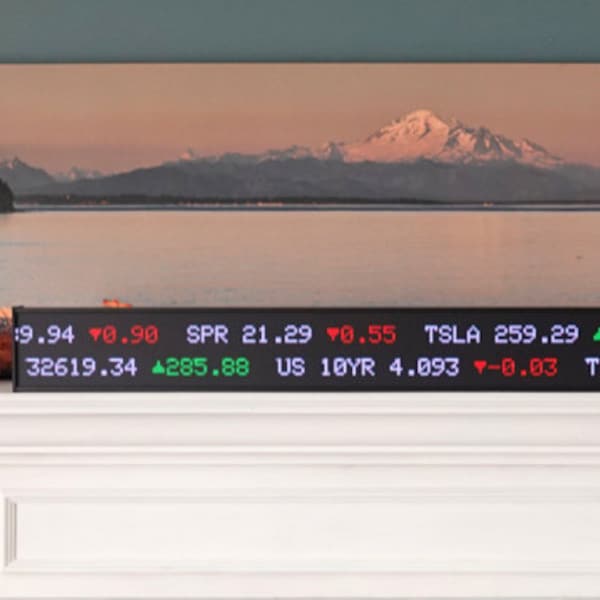 Led Stock Ticker - Etsy