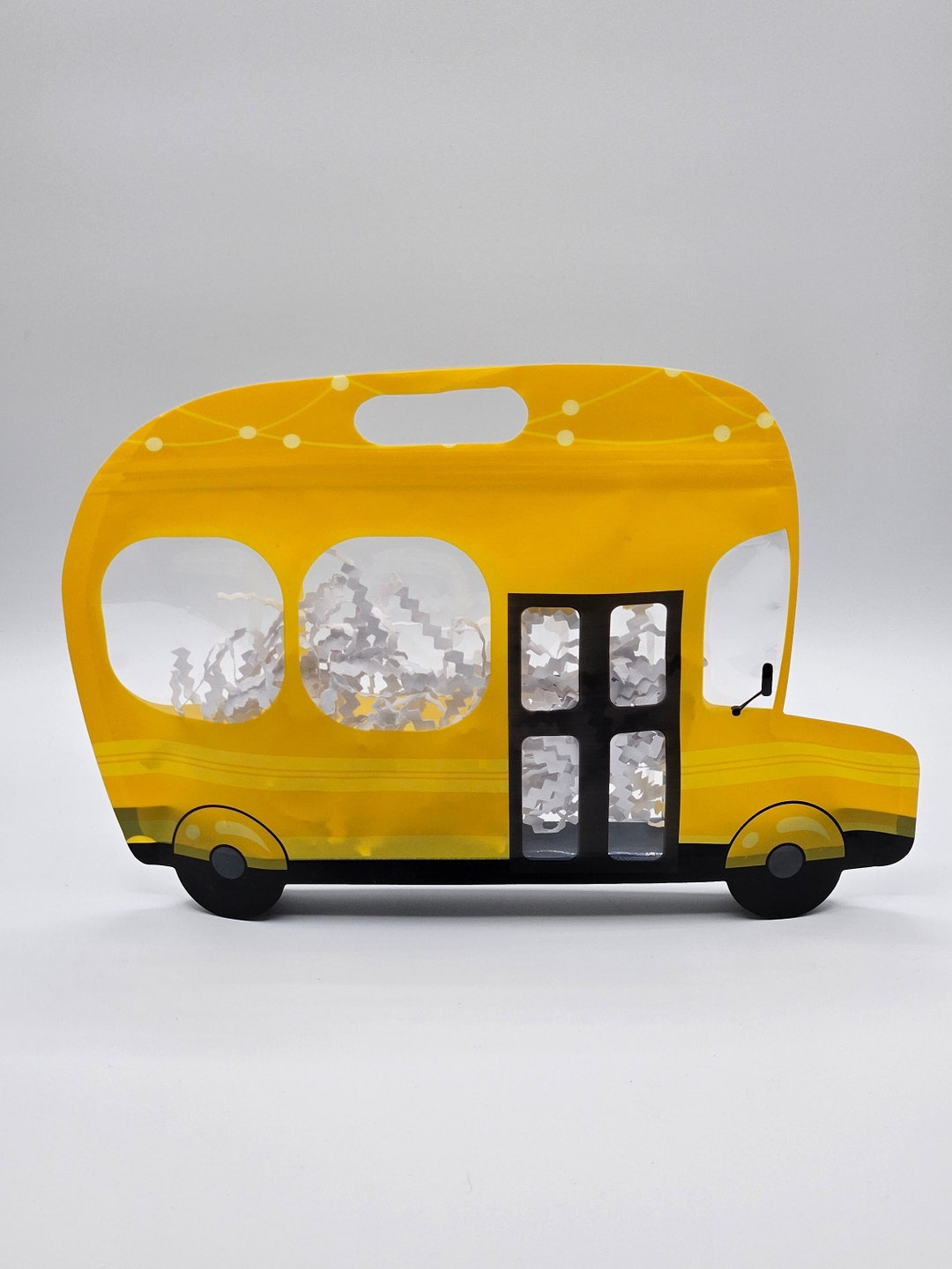 School Bus Stand up Pouch - Etsy