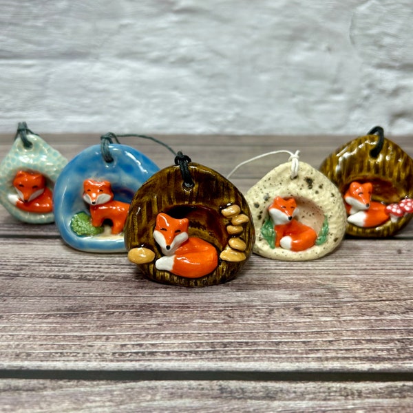 Ceramic Fox - Etsy